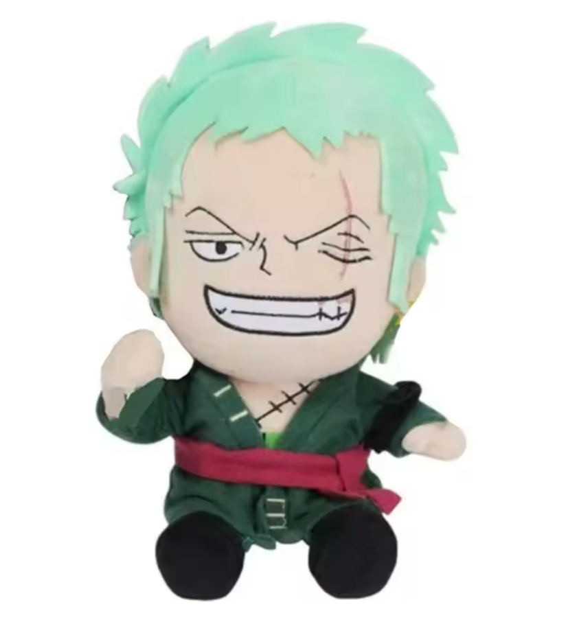 Roronoa Zoro Plushy 25cm - One Piece Swordsman Anime Plush | FluffleSt
